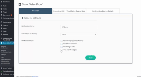 Show Sales Proof! – Show real time proof of purchases & opt-ins on your ...